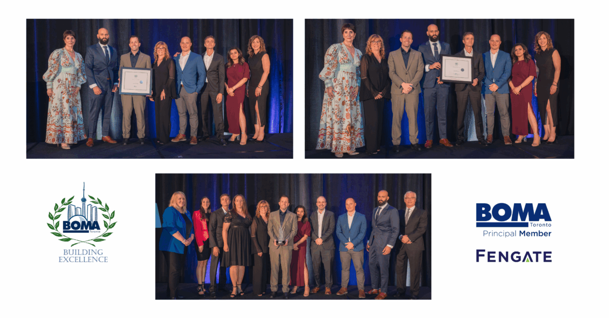 Fengate Honoured with Three Awards at BOMA Toronto Gala